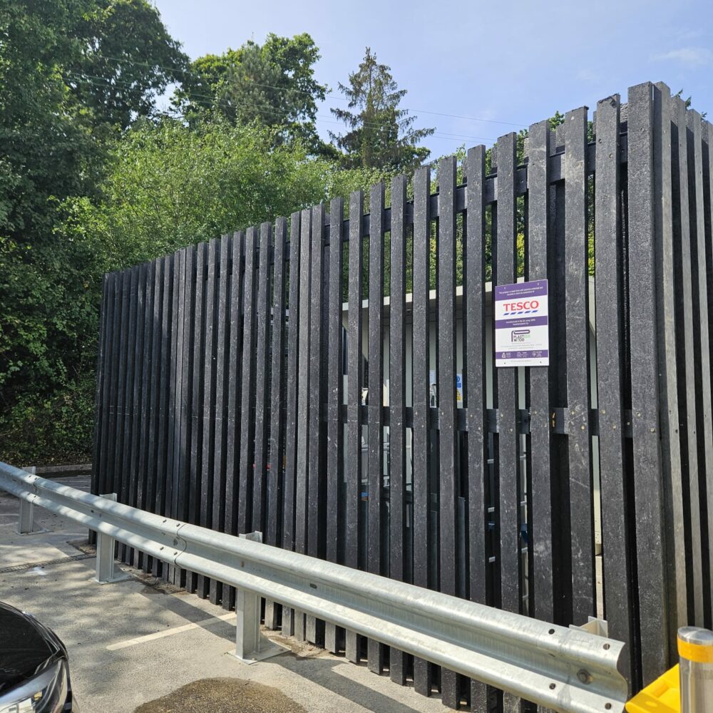 Recycled Plastic Hit & Miss Fencing | Plastecowood