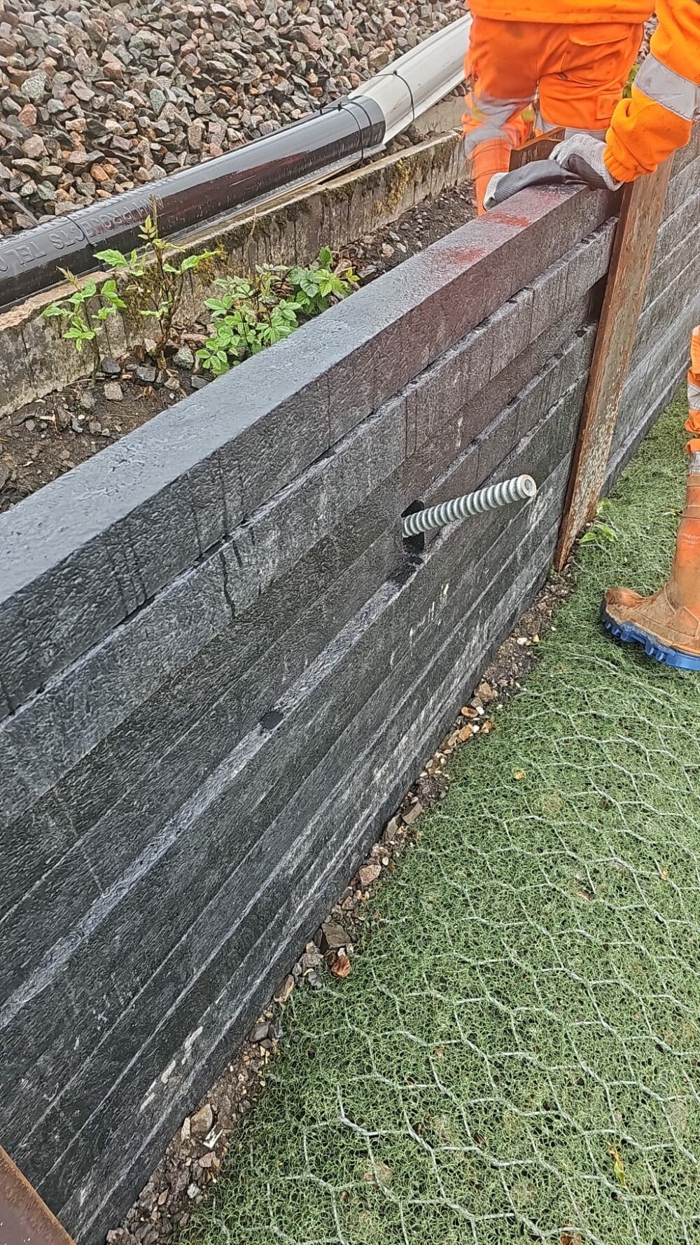 Network Rail - Retaining wall | Plastecowood