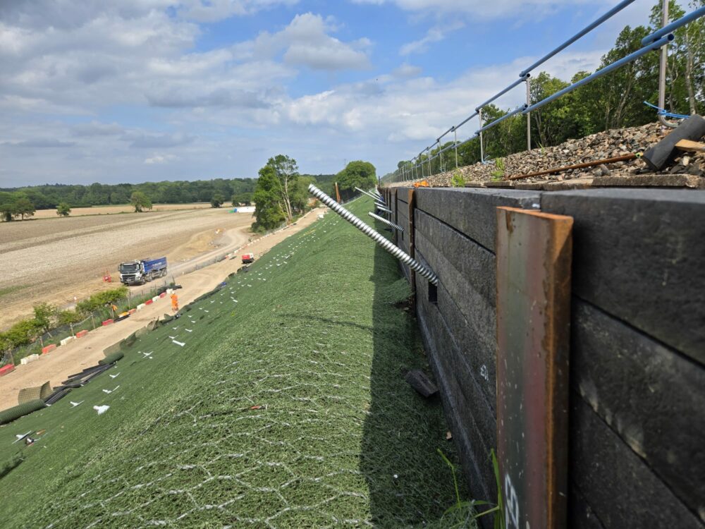 Network Rail - Retaining wall | Plastecowood